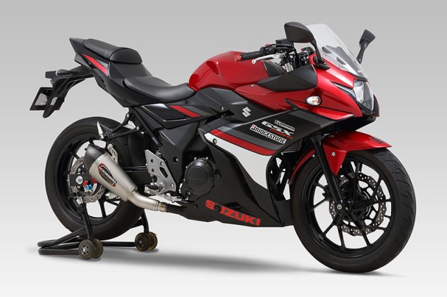 USヨシムラサイクロン GSX250R 17 受注開始 ヨシムラジャパン バイクブロス