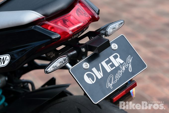 OVER Racingから新型KATANA用カスタムパーツが続々登場！ 装着車両を試乗レポート（動画あり） 特集記事＆最新情報｜バイクブロス